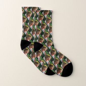 Custom Photo Collage Pattern Socks | Zazzle