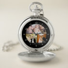 Custom Photo Collage Picture Pocket Watch | Zazzle