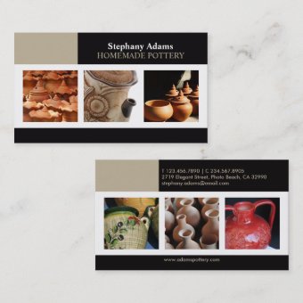 Custom Photo Craft Business Card | Zazzle