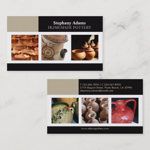 Custom Photo Craft Business Card | Zazzle