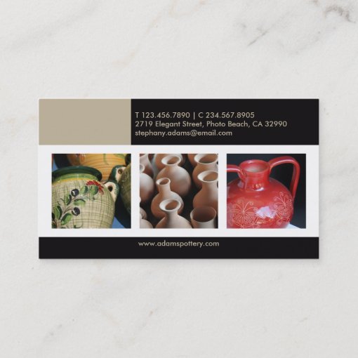 Custom Photo Craft Business Card | Zazzle