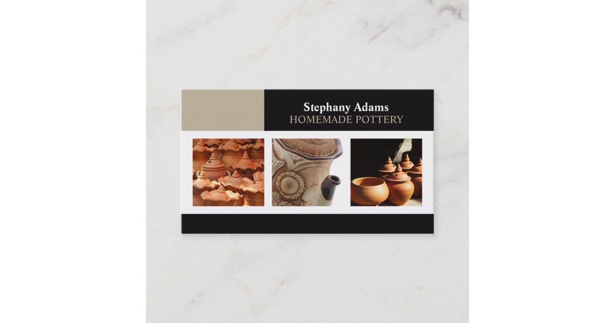 Custom Photo Craft Business Card | Zazzle