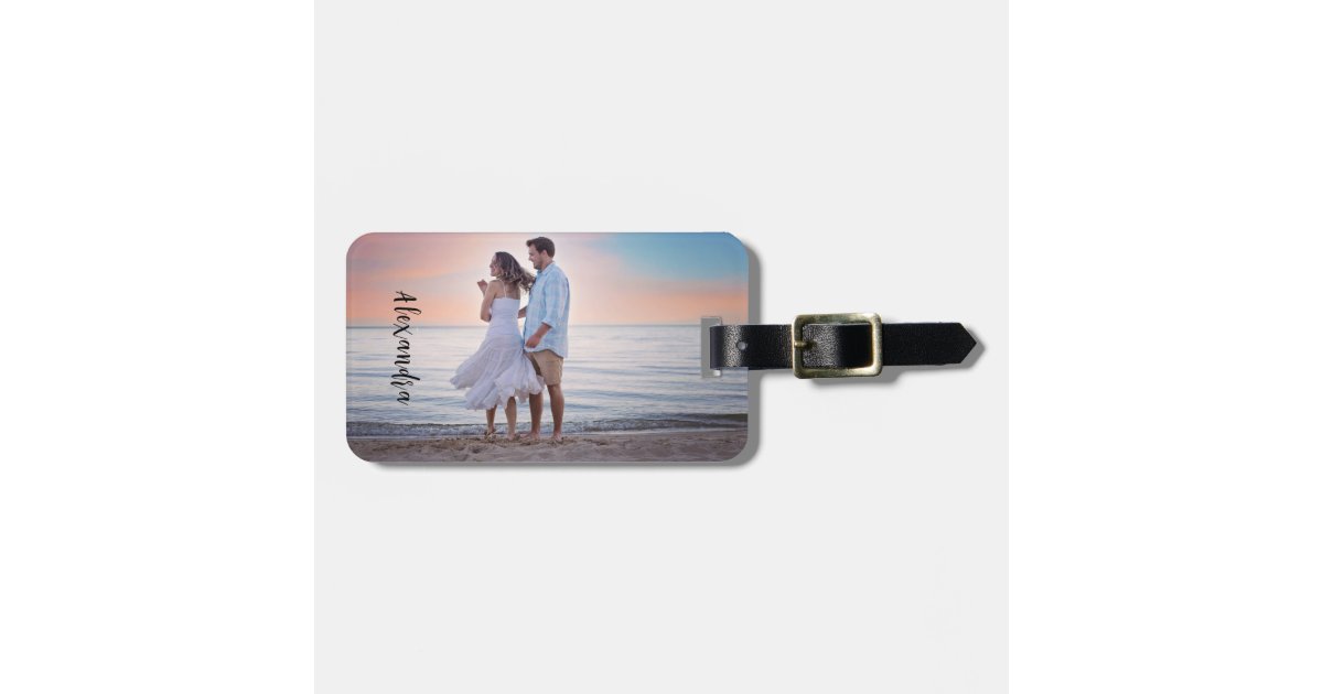 Custom Photo | Create Your Own Luggage Tag | Zazzle