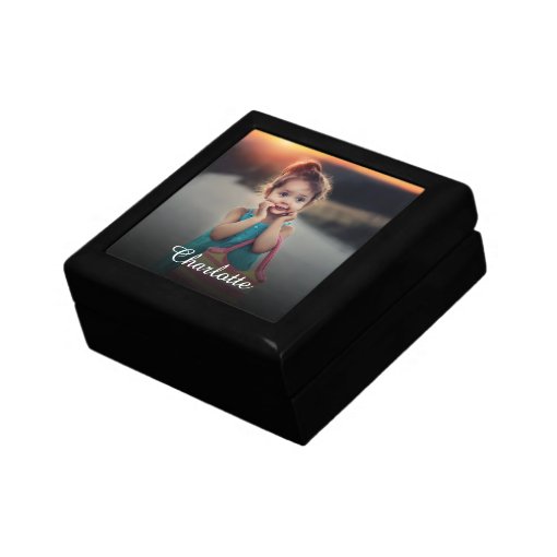 Custom Photo Create Your Own Personalized Gift Box | Zazzle