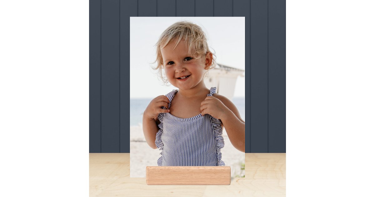 Custom Photo | Cute Kids Design Your Own 2 Image Holder | Zazzle