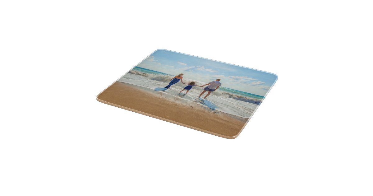 Custom Photo Cutting Board Your Photos Design | Zazzle
