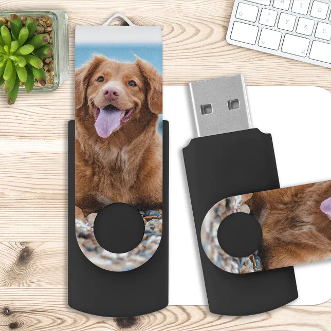 Custom Photo Dog Flash Drive | Zazzle