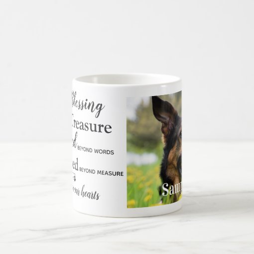 Custom Photo Dog Loss Remembrance Pet Memorial Coffee Mug | Zazzle