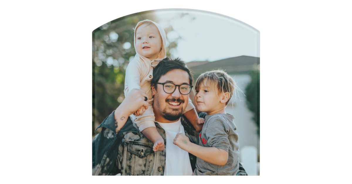 Custom Photo Door Sign | Zazzle
