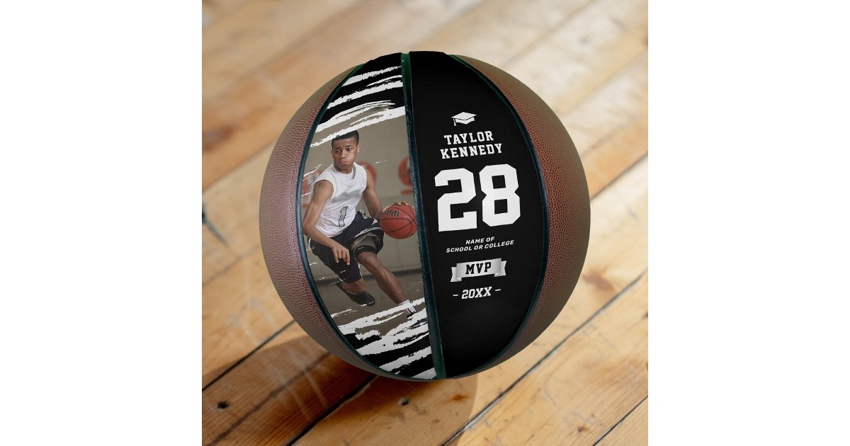 Custom Photo End of Season MVP Basketball | Zazzle