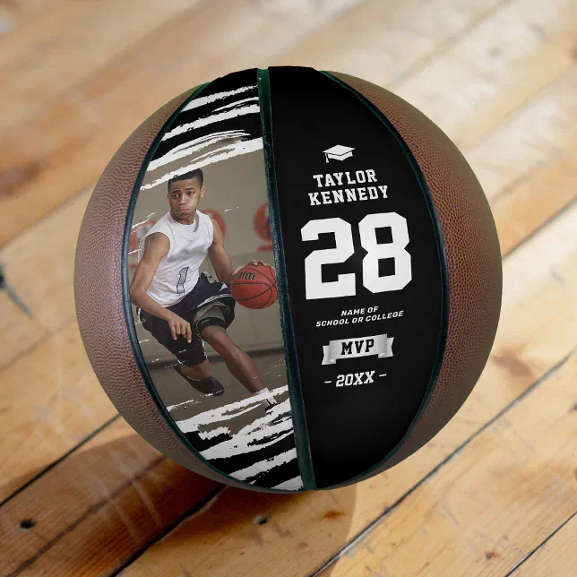 Custom Photo End of Season MVP Basketball | Zazzle