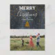 Custom Photo Family Picture Christmas Holiday Postcard | Zazzle