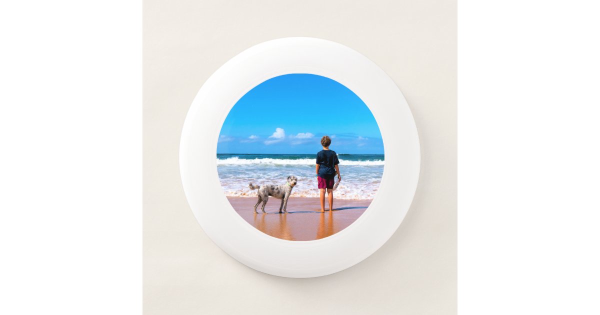 Custom Photo Frisbee Make Your Own Design | Zazzle