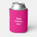 Custom Photo Funny Cool 50th Birthday Can Cooler | Zazzle