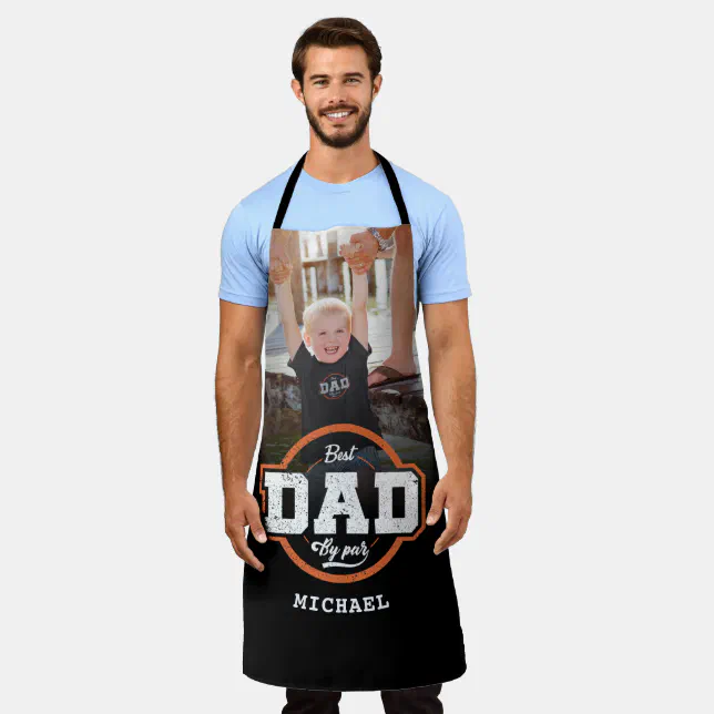 Custom Photo Gift for Dad Apron | Zazzle