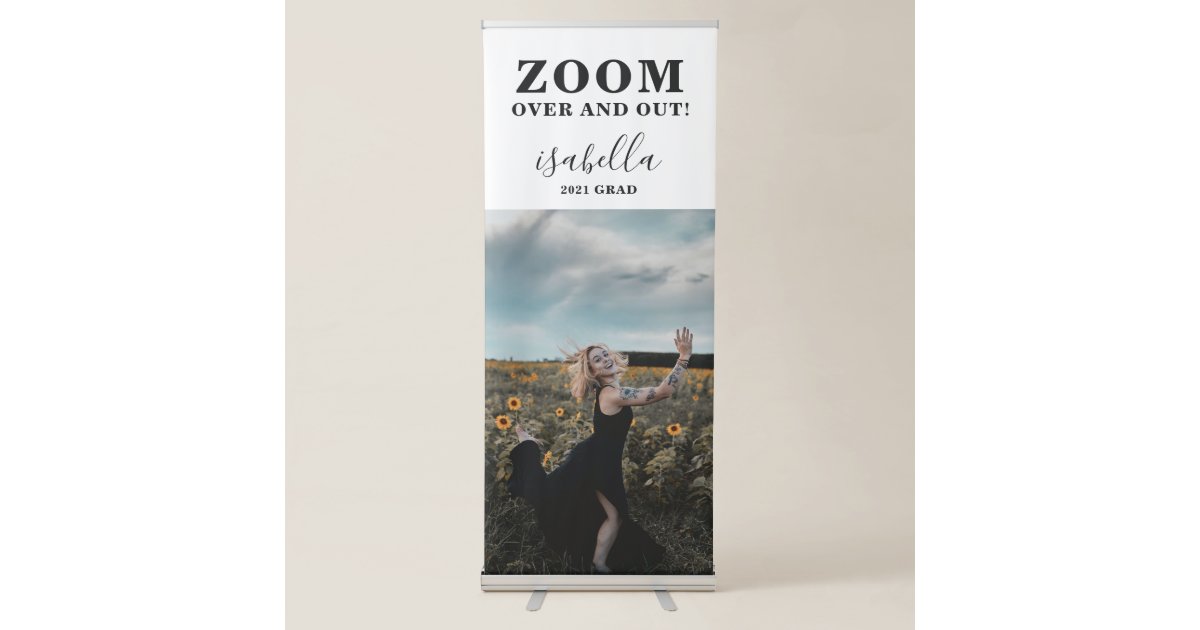 Custom Photo Graduation Banner | Zazzle