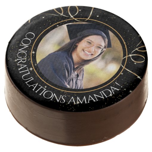 Custom Photo Graduation Chocolate Covered Oreo | Zazzle