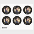 Custom Photo Graduation Classic Round Sticker | Zazzle