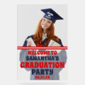 Custom Photo Graduation Party Welcome Acrylic Sign | Zazzle