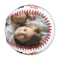 Custom Photo Happy Father's Day Papa Baseball | Zazzle