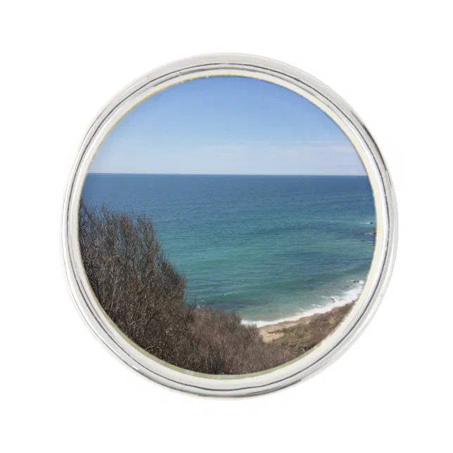 Custom photo image picture personalized lapel pin | Zazzle