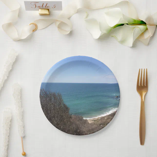Custom photo image picture personalized paper plates | Zazzle