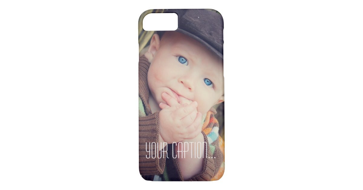 Custom Photo iPhone 7 case | Zazzle