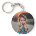 Custom Photo Keychain | Zazzle