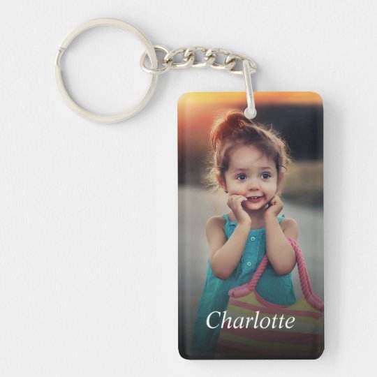 Custom Photo Keychain | Zazzle.com