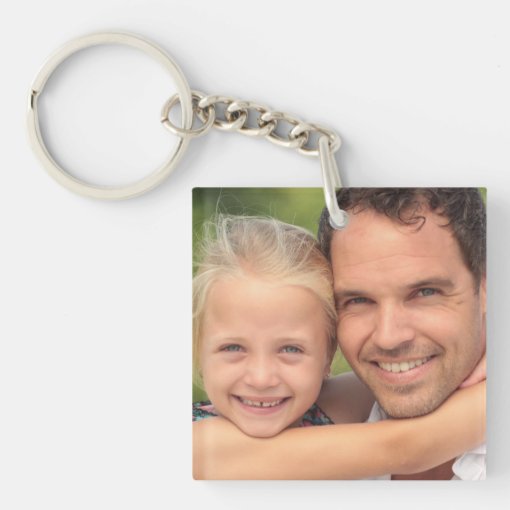 custom photo keychain | Zazzle
