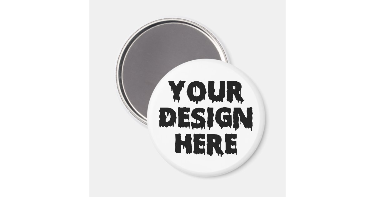 Custom Photo Logo design Promotional Personalized Magnet | Zazzle