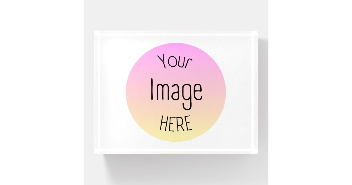 Custom Photo & Logo Paperweights – Personalized Paperweight | Zazzle