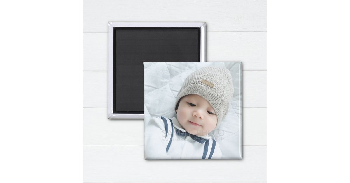 Custom Photo Magnet | Zazzle