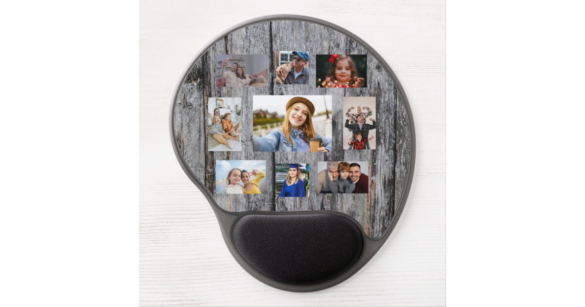 Custom Photo Mouse Pad, Family Photo Mousepad Gift | Zazzle