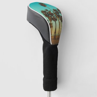 Custom Photo Palm Tree Tropical Golf Head Cover | Zazzle