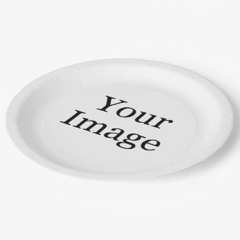 Custom Photo Paper Plates | Zazzle