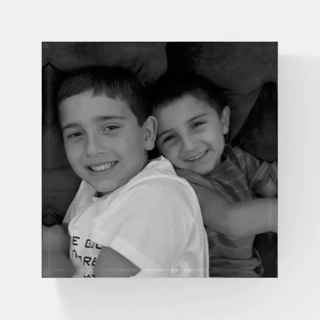Custom Photo Paperweight | Zazzle