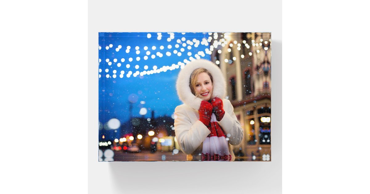 Custom Photo paperweight | Zazzle