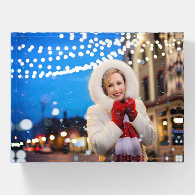 Custom Photo paperweight | Zazzle