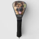 Custom Photo Personalized 3 Initial Monogram Golf Head Cover | Zazzle