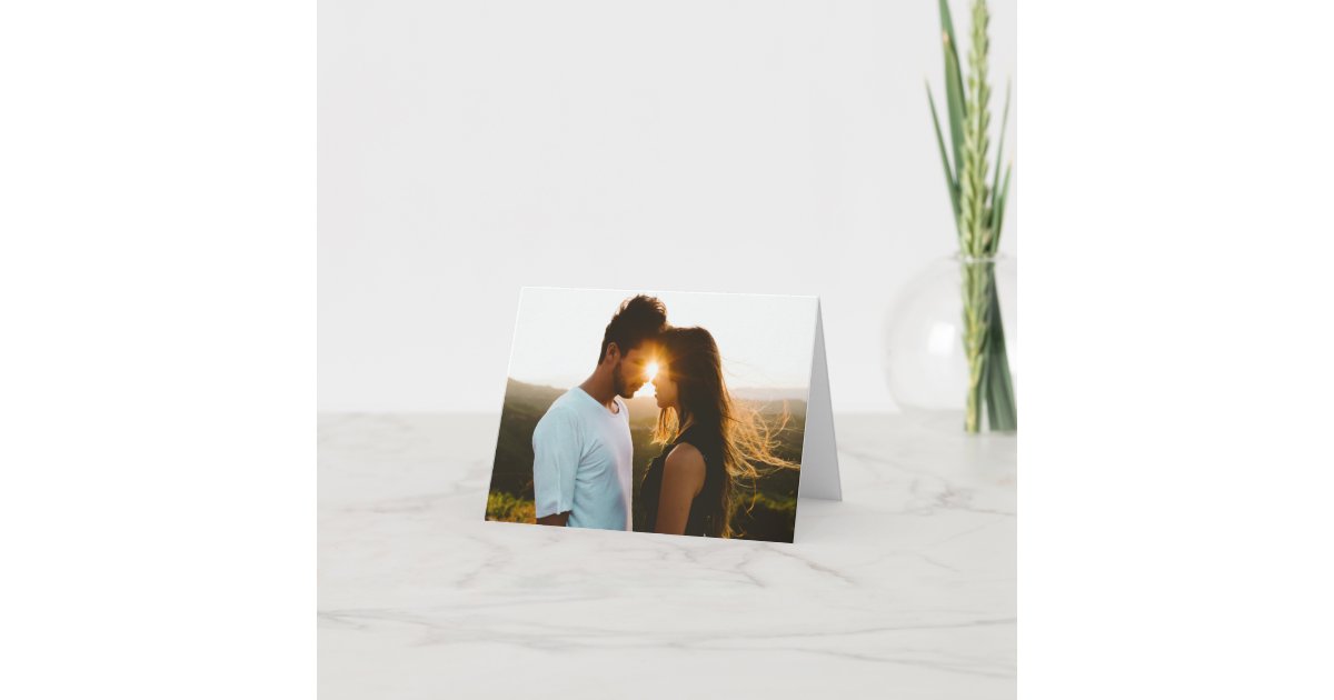 Custom Photo Personalized Blank Note Cards | Zazzle