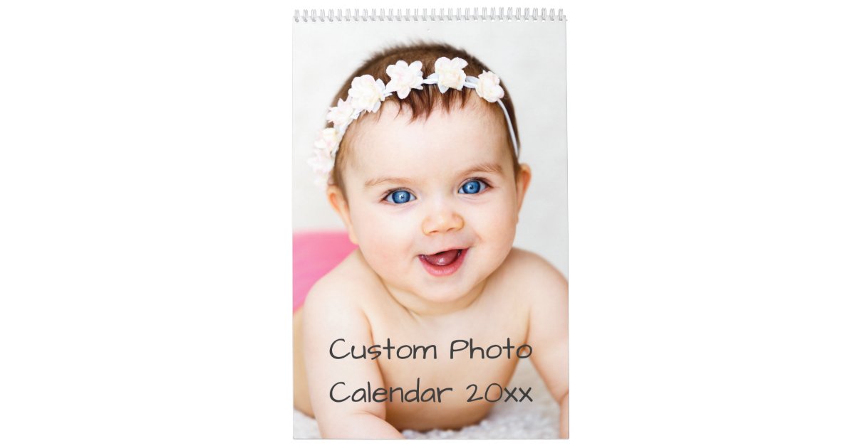 Custom Photo Personalized Calendar | Zazzle