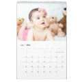 Custom Photo Personalized Calendar | Zazzle