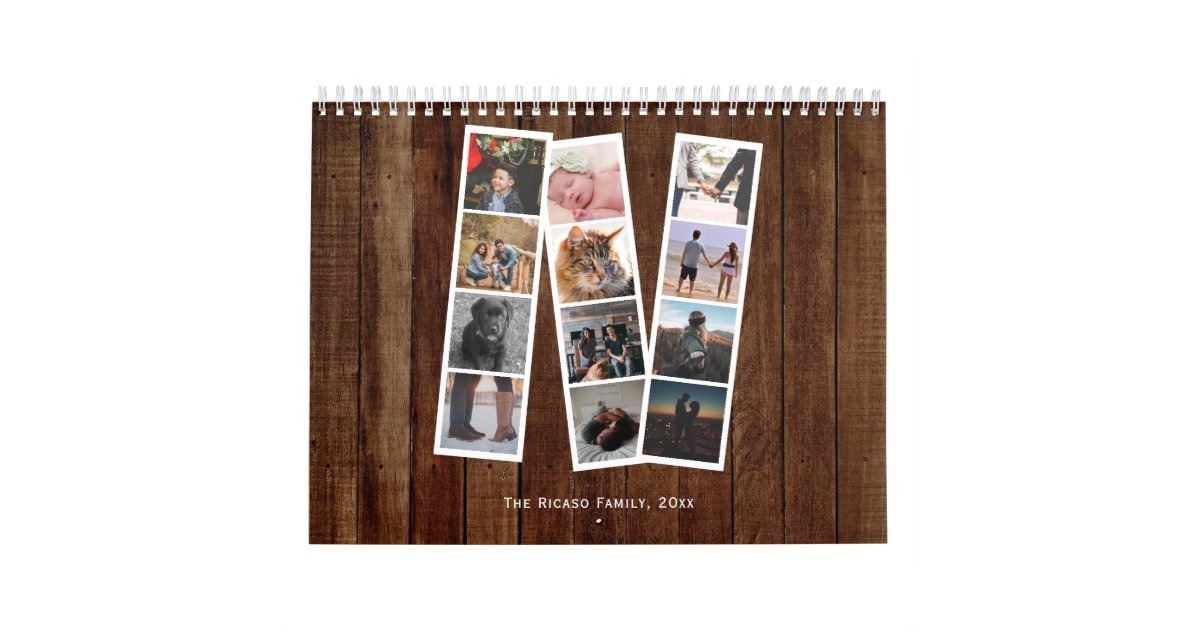 Custom Photo Personalized Calendar | Zazzle.com