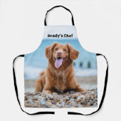 Custom Photo Personalized Dog Apron | Zazzle