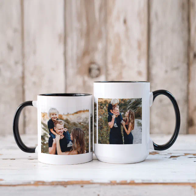Custom Photo Personalized Mug | Zazzle