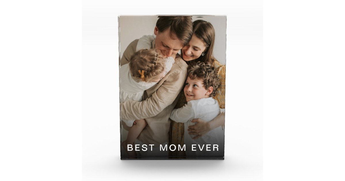 custom photo personalized name photo block | Zazzle