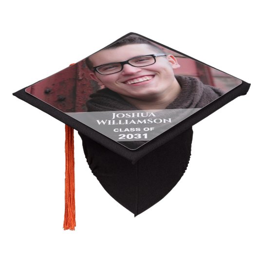 Custom Photo Personalized Name Year Graduation Cap | Zazzle.com