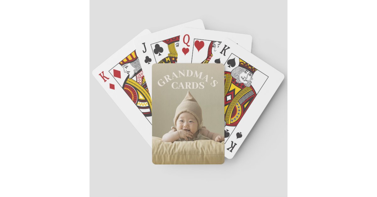 Custom Photo Personalized Name | Your Cards | Zazzle