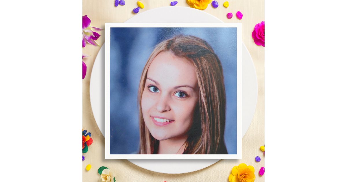 Custom Photo Personalized Napkins | Zazzle